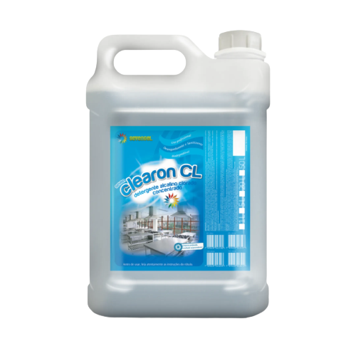 DETERGENTE ALCALINO CLORADO 5LT CLEARON – TudoOffice