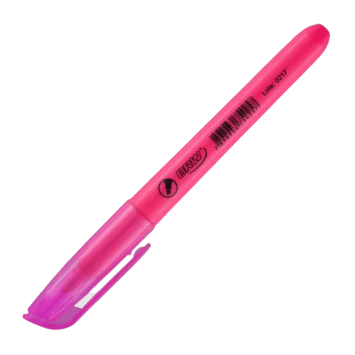 MARCA TEXTO ROSA BRW – TudoOffice