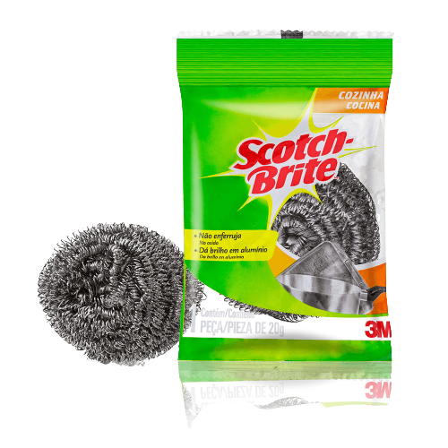 ESPONJA METALICA SCOTCH-BRITE MULTIUSO 3M – TudoOffice